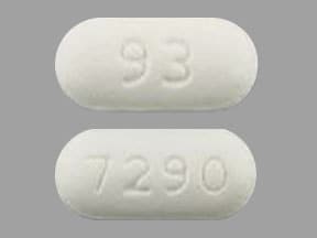 Pill Finder: 93 7290 White Capsule-shape - Medicine.com