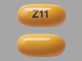 Pill Finder: Z11 Orange Capsule-shape - Medicine.com