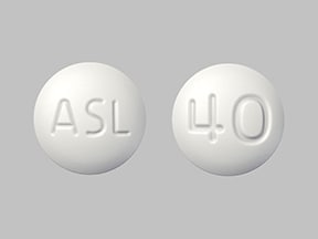 Pill Finder: ASL 40 White Round - Medicine.com