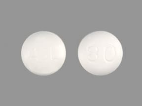 Pill Finder: ASL 80 White Round - Medicine.com