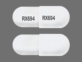 Pill Finder: RX694 RX694 White Capsule-shape - Medicine.com