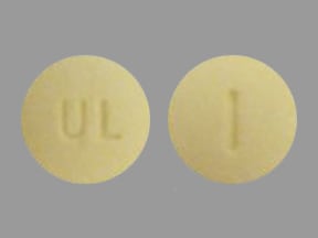 Pill Finder: UL I Yellow Round - Medicine.com