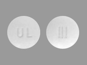 Pill Finder: UL III White Round - Medicine.com