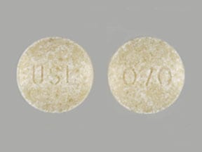 Pill Finder: USL 070 Tan Round - Medicine.com