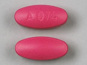 Pill Finder: A 074 Pink Elliptical / Oval - Medicine.com