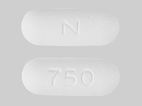 Pill Finder: N 750 White Elliptical / Oval - Medicine.com