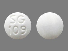Pill Finder: SG 109 White Round - Medicine.com