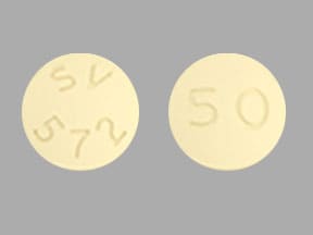 Pill Finder: SV 572 50 Yellow Round - Medicine.com