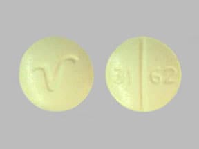 Pill Finder: V 31 62 Yellow Round - Medicine.com