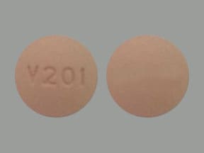 Pill Finder: V201 Pink Round - Medicine.com