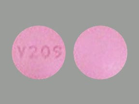 Pill Finder: V209 Pink Round - Medicine.com