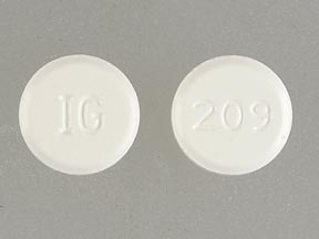 Pill Finder: IG 209 White Round - Medicine.com