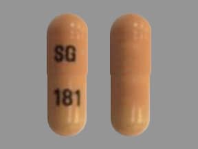 Pill Finder: SG 181 Orange Capsule-shape - Medicine.com