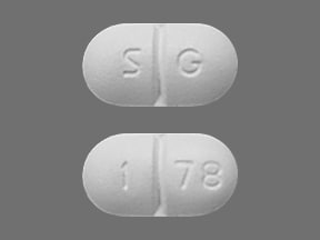 Pill Finder: SG 1 78 White Capsule-shape - Medicine.com