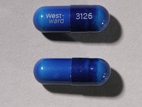 Pill Finder: West-ward 3126 Blue Capsule-shape - Medicine.com