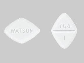 Pill Finder: WATSON 744 1 White Four-sided - Medicine.com