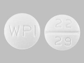 Pill Finder: WPI 22 29 White Round - Medicine.com