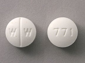 Pill Finder: W W 771 White Round - Medicine.com