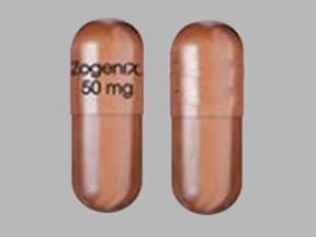 Pill Finder: Zogenix 50 mg Brown Capsule-shape - Medicine.com