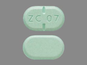 Pill Finder: ZC 07 Green Capsule-shape - Medicine.com