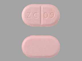 Pill Finder: ZC 09 Pink Elliptical / Oval - Medicine.com