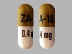 Pill Finder: ZA-18 0.4 mg Green Capsule-shape - Medicine.com