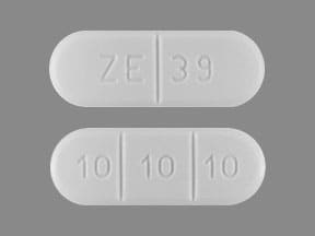 Pill Finder: ZE 39 10 10 10 White Capsule-shape - Medicine.com