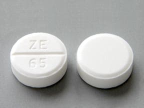 Pill Finder: ZE 65 White Round - Medicine.com
