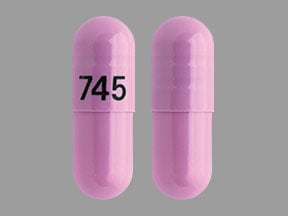 Pill Finder: 745 Pink Capsule-shape - Medicine.com