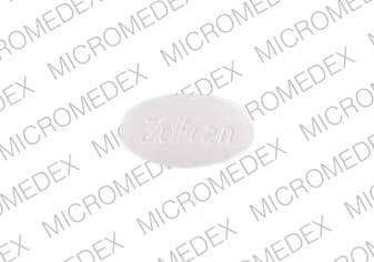 Pill Finder: Zofran 4 White Elliptical / Oval - Medicine.com