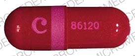 Pill Finder: C 86120 Red Capsule-shape - Medicine.com