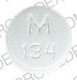 Pill Finder: M 134 White Round - Medicine.com