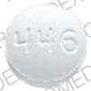 Pill Finder: barr 446 White Round - Medicine.com
