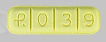 Pill Finder: R 0 3 9 Yellow Rectangle - Medicine.com