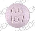 Pill Finder: GG 107 White Round - Medicine.com