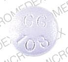 Pill Finder: GG 108 White Round - Medicine.com