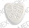 Pill Finder: 5 VISKEN V White Heart-shape - Medicine.com