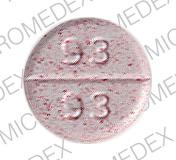 Pill Finder: 93 93 778 Pink Round - Medicine.com
