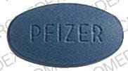 Pill Finder: 379 PFIZER Blue Egg-shape - Medicine.com