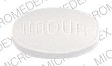 Pill Finder: IMDUR 120 White Elliptical / Oval - Medicine.com