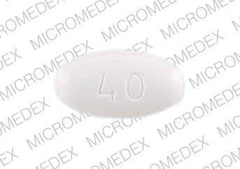 Pill Finder: PD 157 40 White Elliptical / Oval - Medicine.com