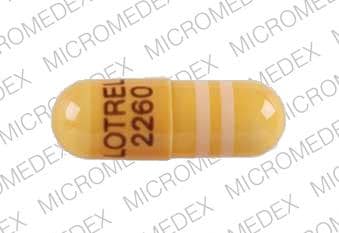 Pill Finder: LOTREL 2260 Brown Capsule-shape - Medicine.com