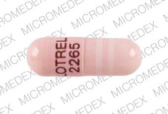 Pill Finder: LOTREL 2265 Pink Capsule-shape - Medicine.com