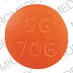 Pill Finder: GG 706 Orange Round - Medicine.com