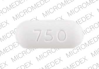 Pill Finder: KOS 750 White Elliptical / Oval - Medicine.com