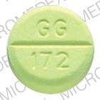 Pill Finder: GG 172 Yellow Round - Medicine.com
