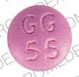 Pill Finder: GG 55 5 Purple Round - Medicine.com