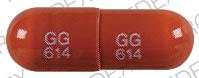 Pill Finder: GG 614 GG 614 Brown Capsule-shape - Medicine.com