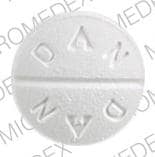Pill Finder: 5546 DAN DAN White Round - Medicine.com