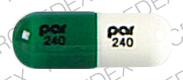 Pill Finder: par 240 Green Capsule-shape - Medicine.com